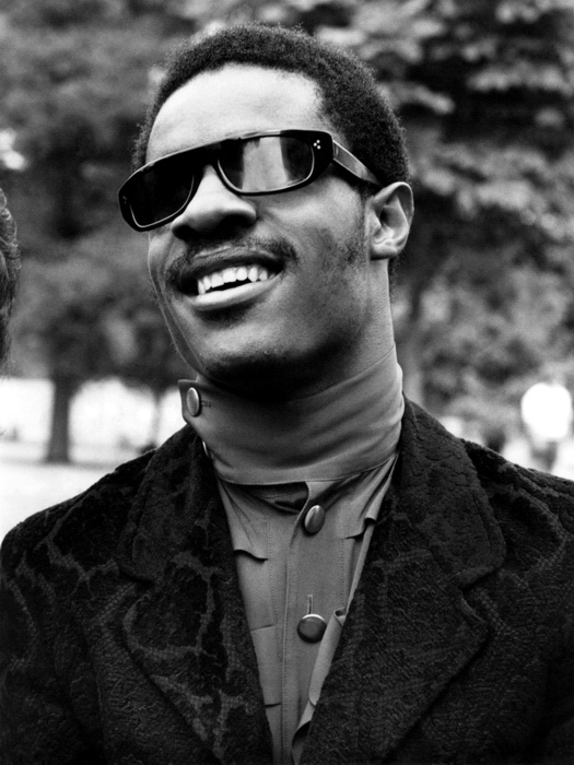 V4782 Stevie Wonder Rare BW Portrait Young Retro Music WALL POSTER ...