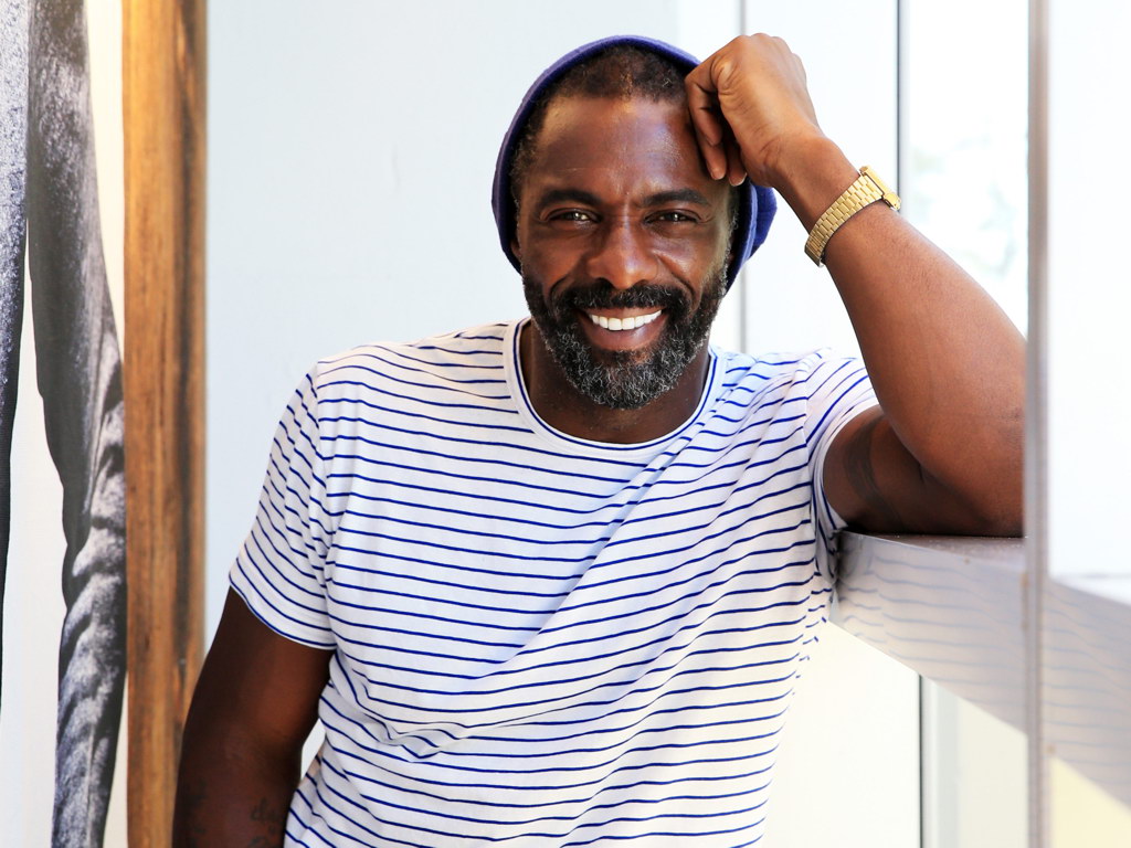 V8259 Idris Elba Smile Hot Portrait Beard Photo Star Actor WALL POSTER ...