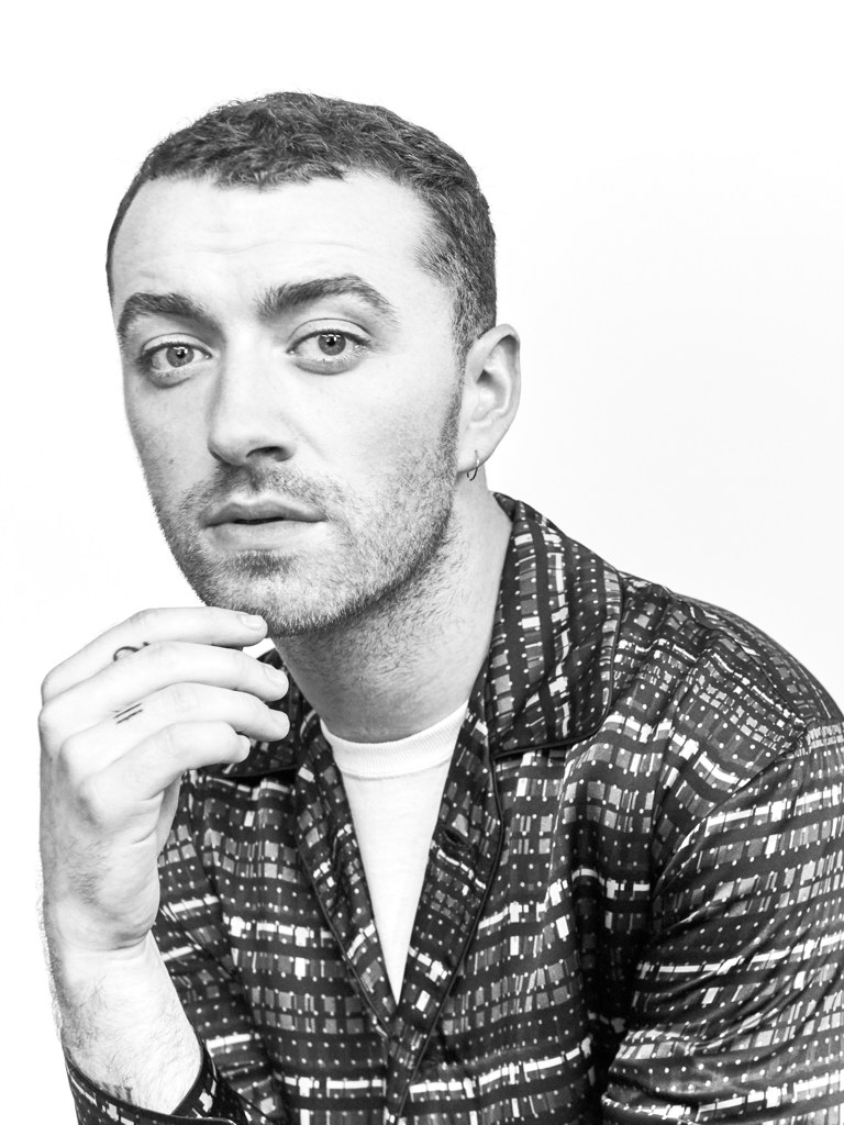 V8583 Sam Smith New Photo Tatoo Portrait Music Singer BW WALL POSTER ...